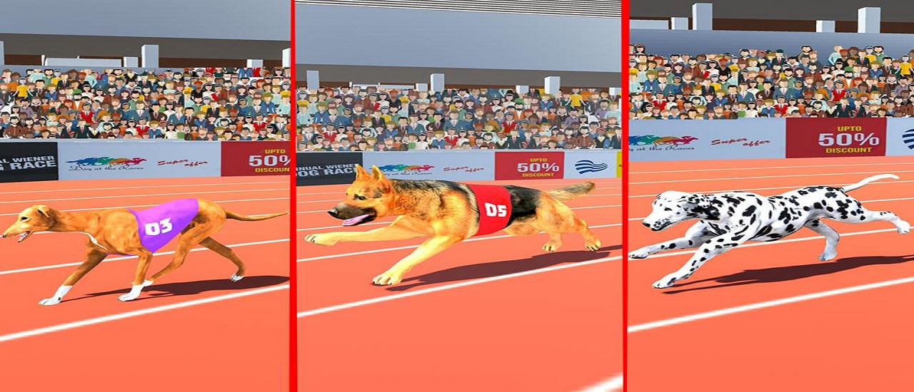 강아지 레이스 3D 게임 DOG RACE SIM 2020: DOG RACING GAMES > 3D | 존맛탱게임